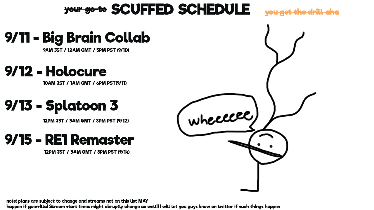 IRyS💎holoEN One Step at a Time & Gravity on Twitter: "💎Stream ScheduleRyS 9/11 - 9/15💎 Look at ...