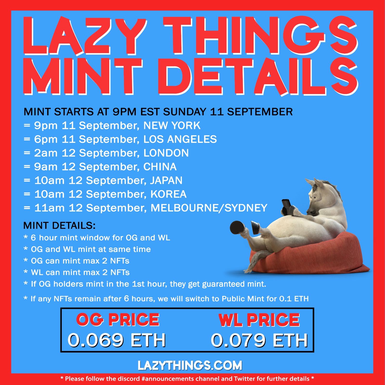 Lazy Things on Twitter: "It’s the moment you’ve all been waiting for… MINT DAY DETAILS! 💤 Who is ...