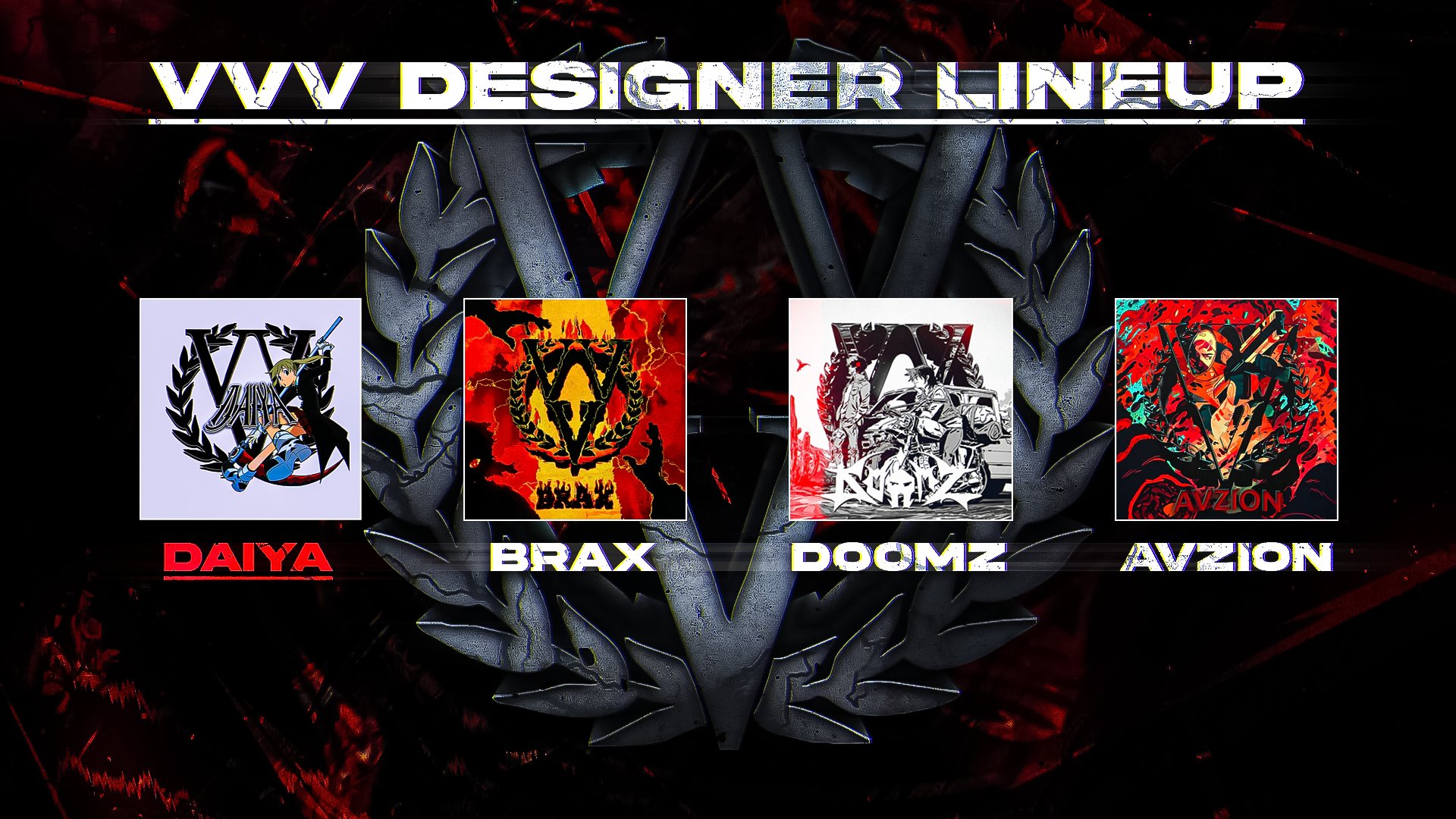 VVV on Twitter: "🚨 WELCOME THESE BEASTS TO VVV🚨 👑@Ycrks 🧑‍🎨@xobrax_ 🧑‍🎨@Avzion 🧑‍🎨@doomz https ...