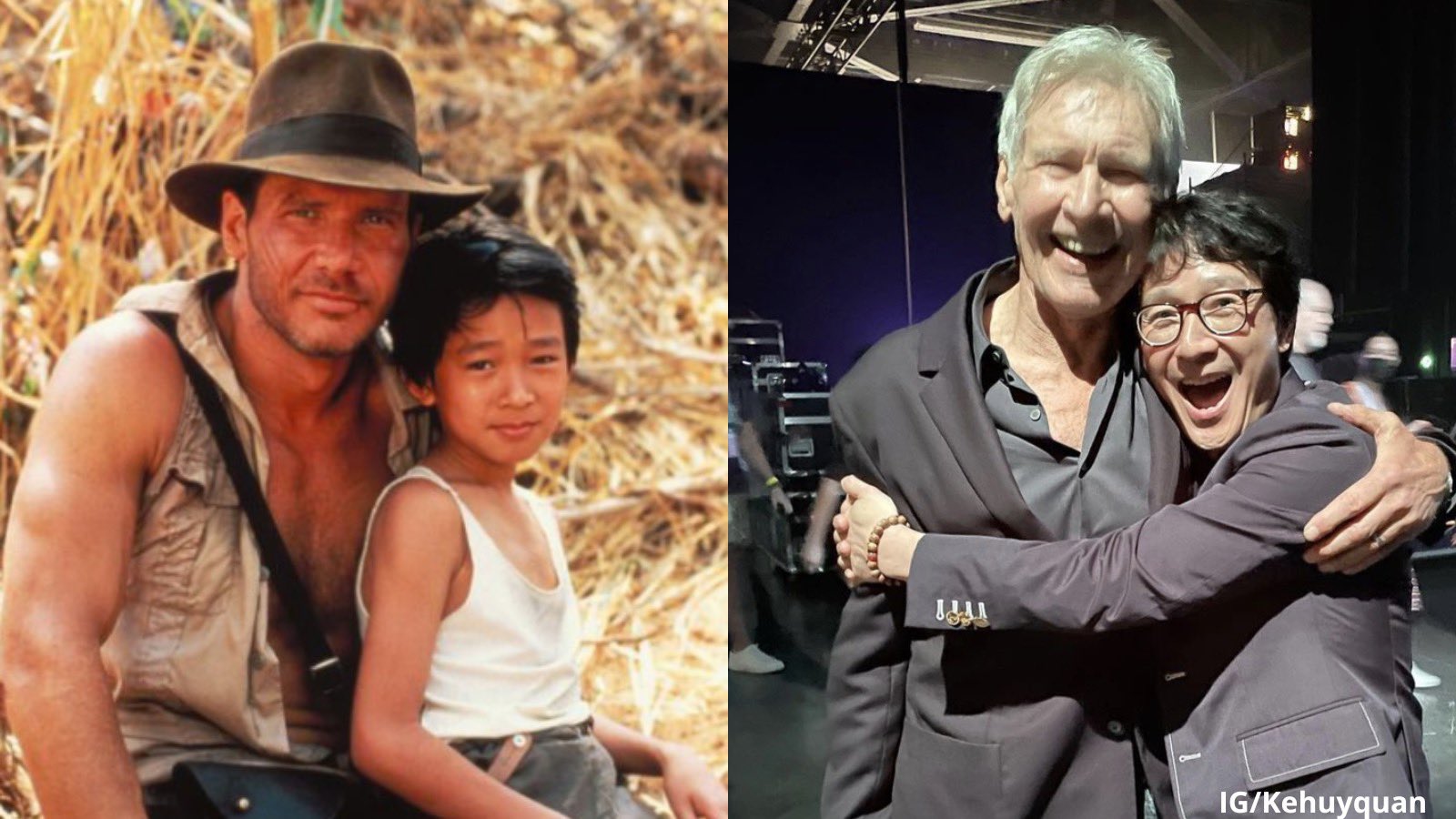 Goodable on Twitter: "Need a reason to smile? Indiana Jones and Short Round just reunited after ...