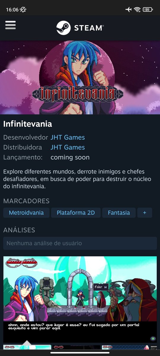 Pixel.Attack on Twitter: "https://store.steampowered.com/app/1983620/Infinitevania/…"