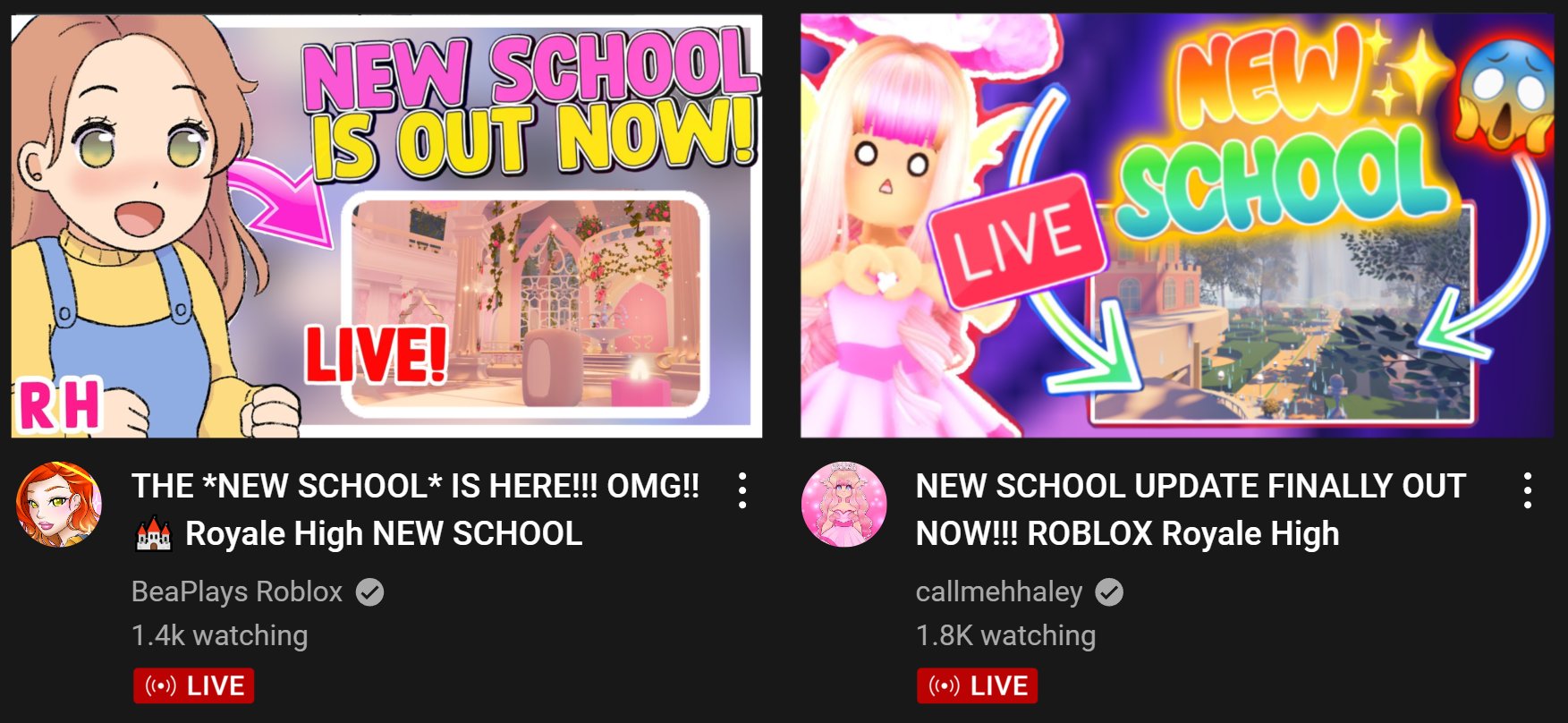 RHNewsAccount (READ BIO‼) on Twitter: "WAIT THE NEW SCHOOLS OUT NOW OMG ...