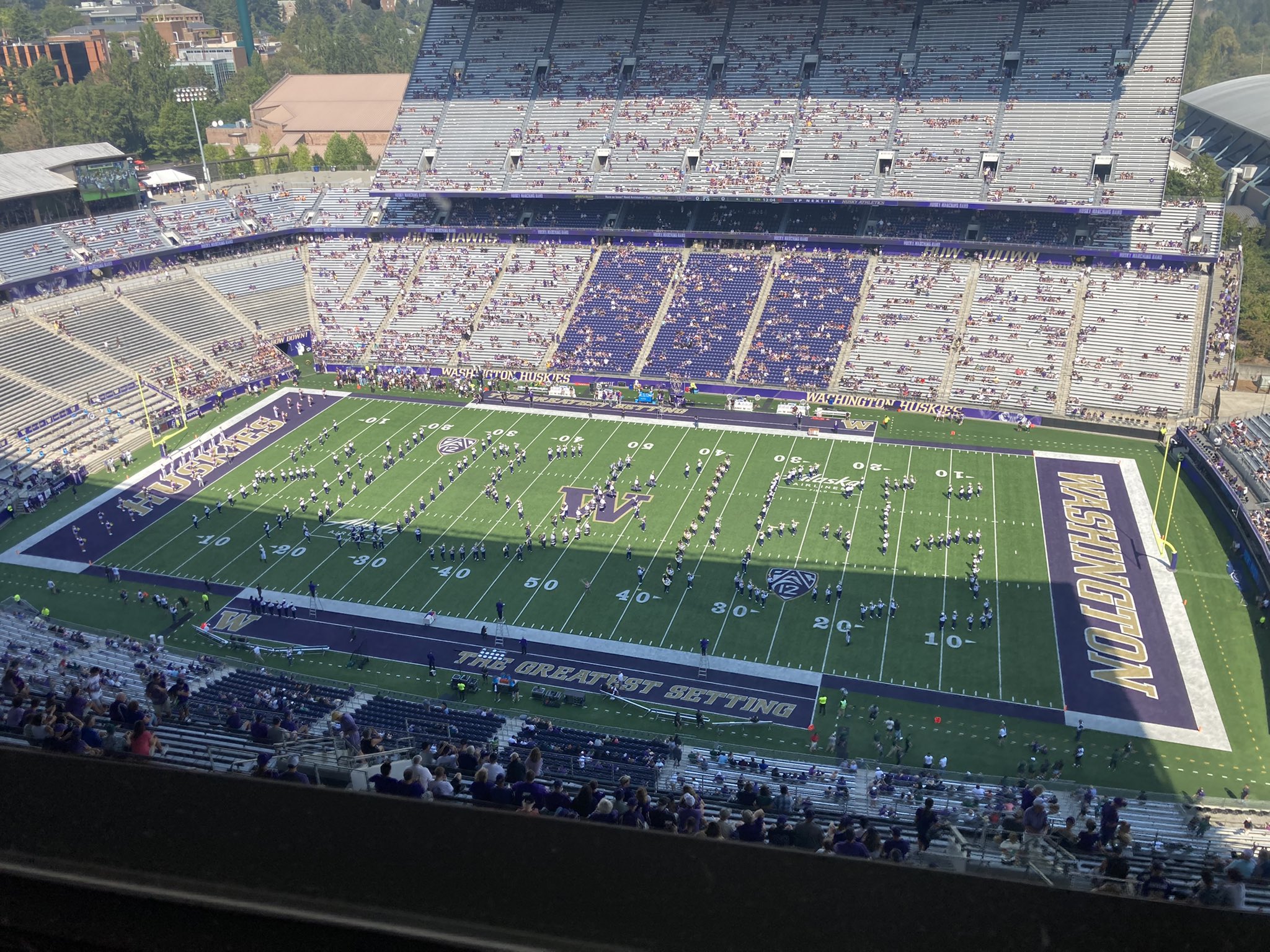 Which Seats Are Covered At Husky Stadium