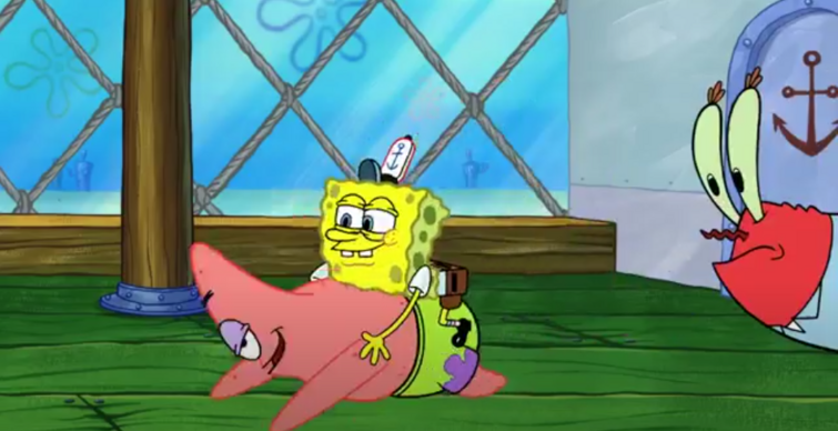 Perfectly Paused Spongebob Frames On Twitter