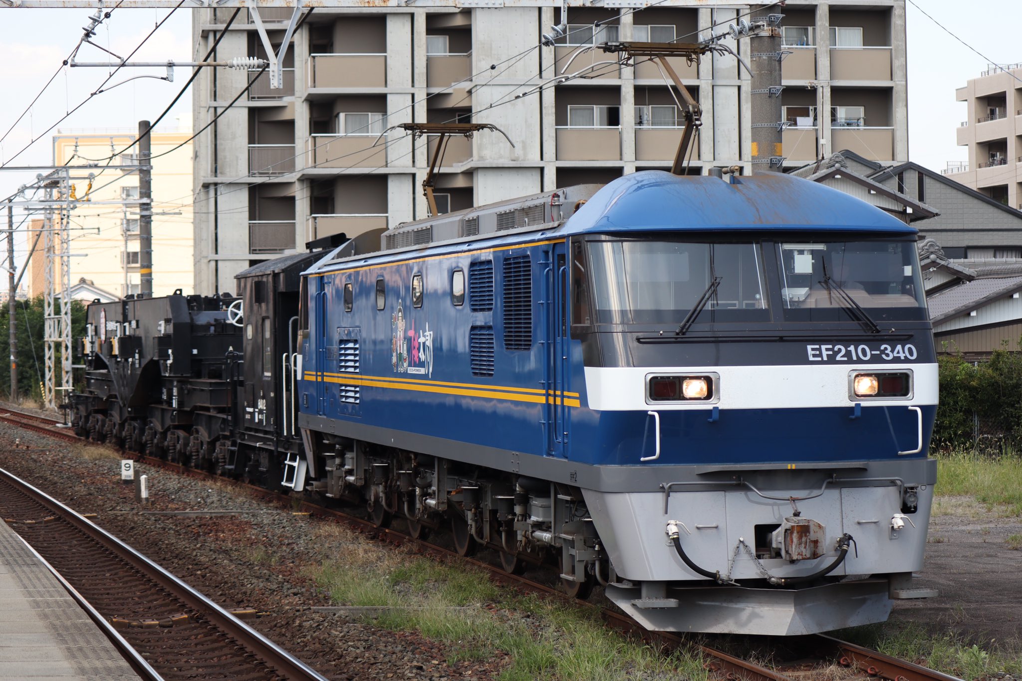 音猫 on Twitter: "8862レ EF210-340+ヨ8000+シキ801 安城にて https://t.co/bEkbdIUtuN" / Twitter