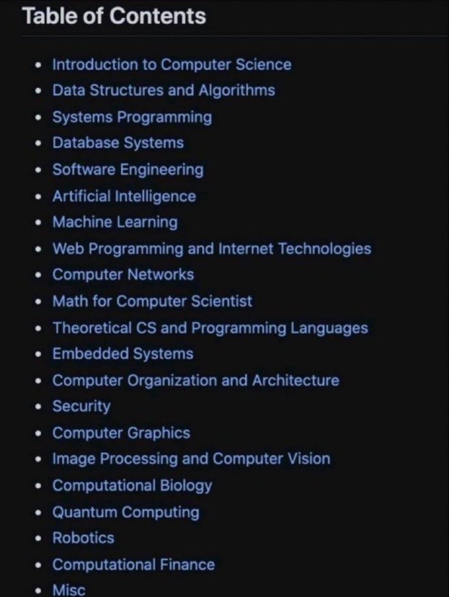 Kirk Borne On Twitter 800 Free Computerscience Classes You Can Take Online Right Now With