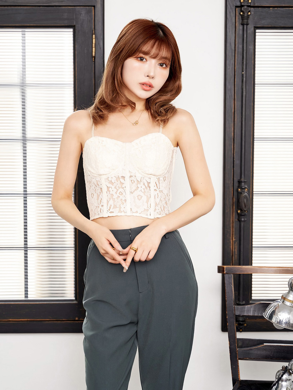 Darich（ダーリッチ） on Twitter: "【New arrival】 #コルセットレースキャミソール (IVO/BLK) ¥5,500 どんなシーンでも大活躍する万能レース ...