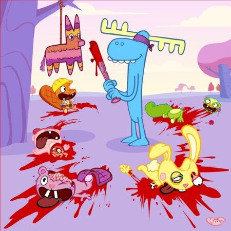Happy Tree Friends Wallpaper Lumpy Happy Tree Friends; Crochet Toy;