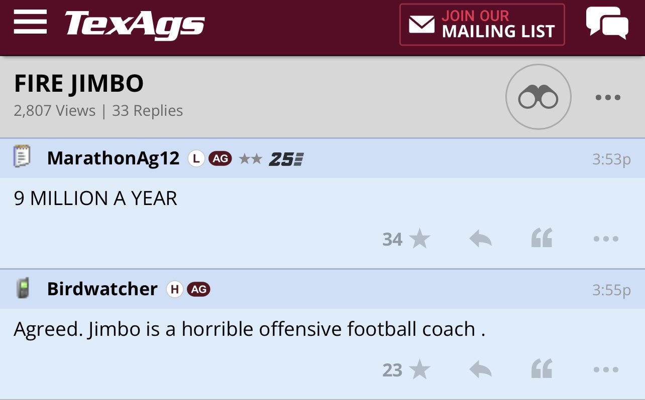 Message Board Geniuses on Twitter: "Fire Jimbo…..for cause! #FireEverybody https://t.co ...