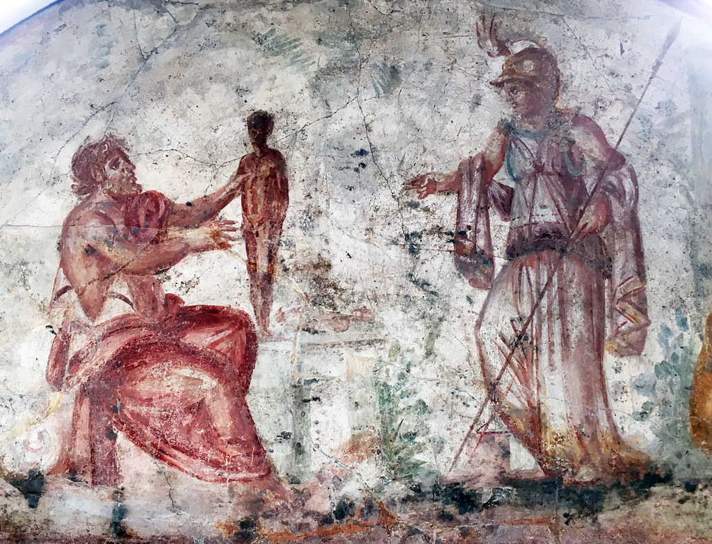 Adam's Creation of G-d (A 🧵) In a Tomb near the Basilica of St. Paul ...