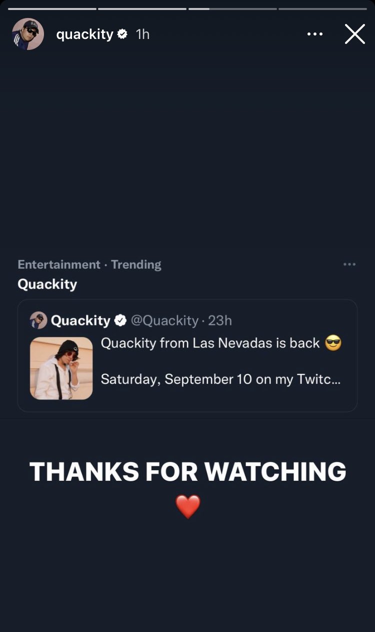 Quackity Updates ๐ฒ๐ฝ On Twitter Quackity Via Instagram Stories Laqcesuj6h