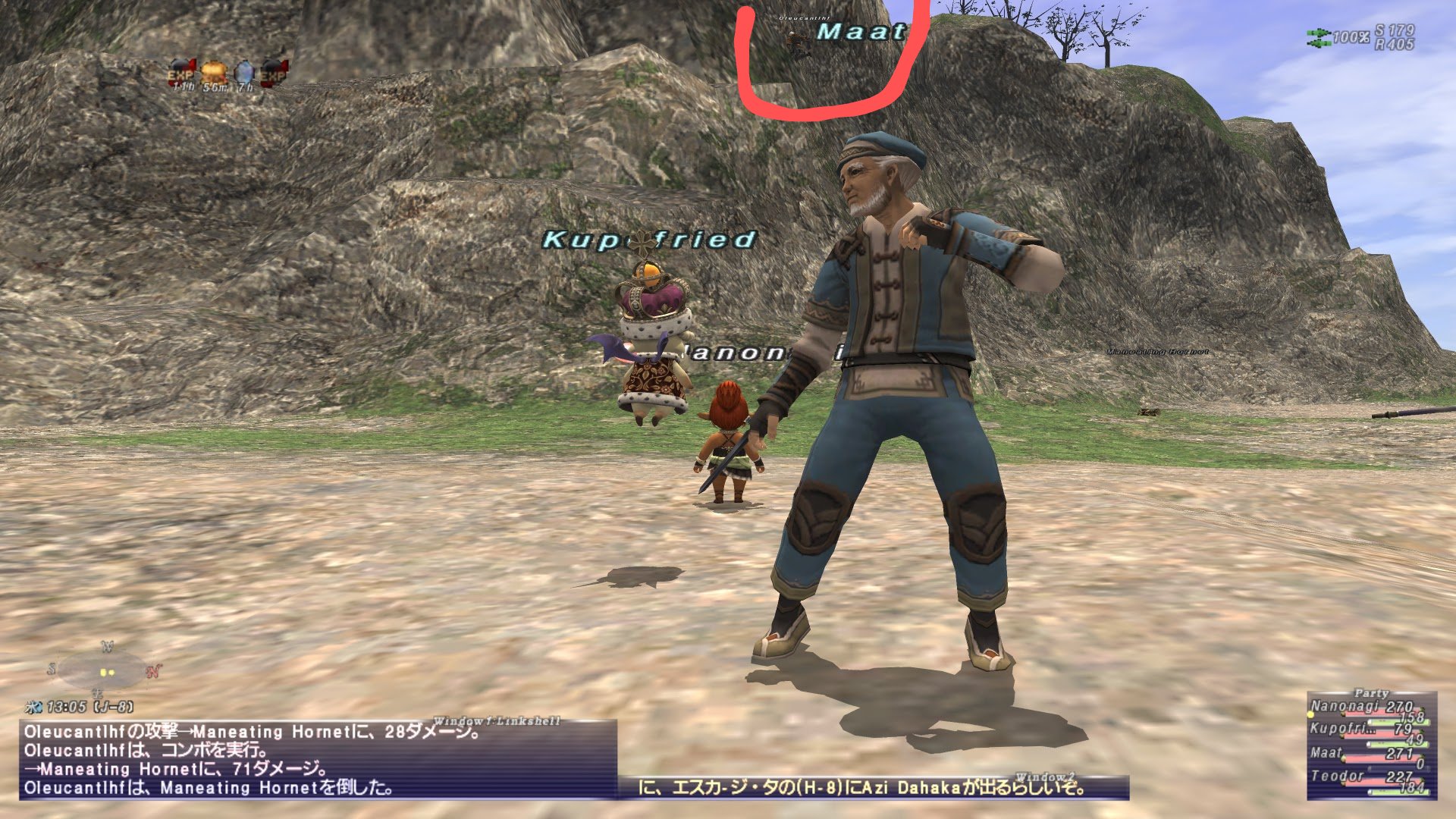 nagiyuki on Twitter: "@faru_ff11 少し前ですが 登山していきましたね https://t.co/W9mT9eSfd6" / Twitter