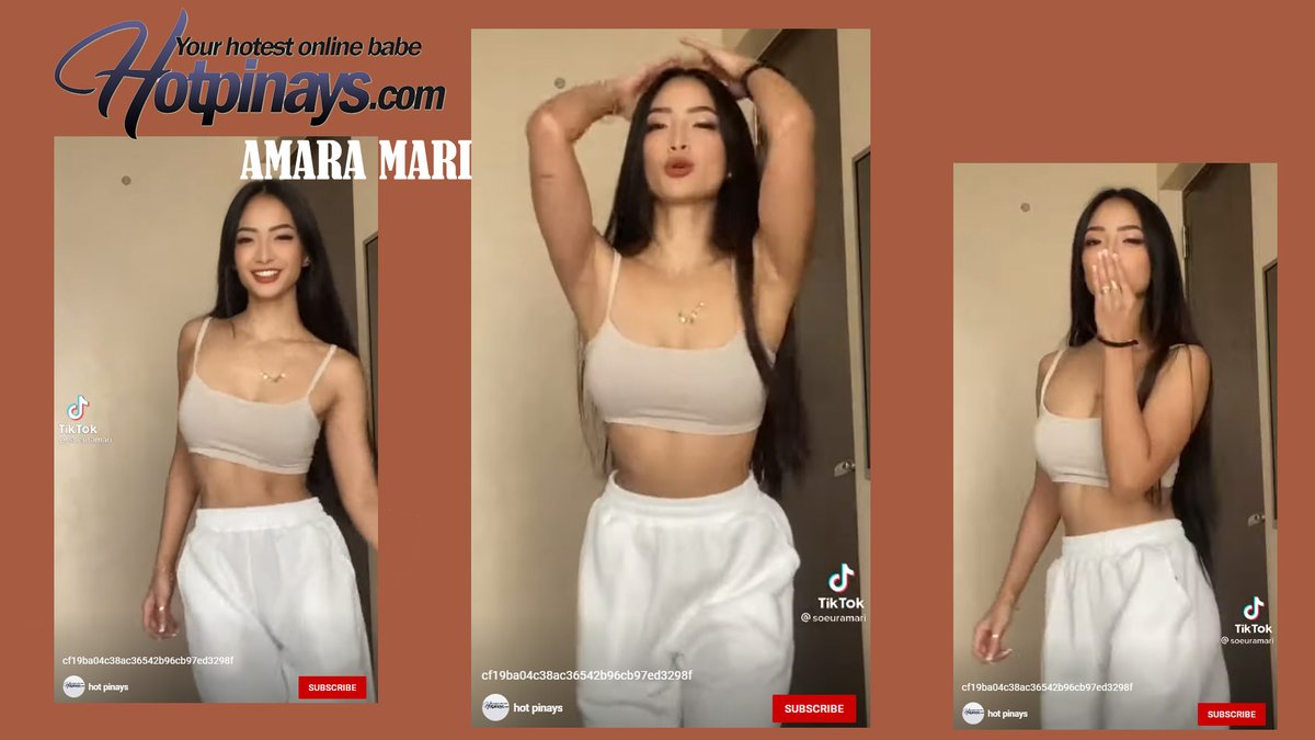 Hotpinays.com on Twitter: "Viral Philippines Hot Pinay Tiktoker AMARA MARI @soeuramari https ...