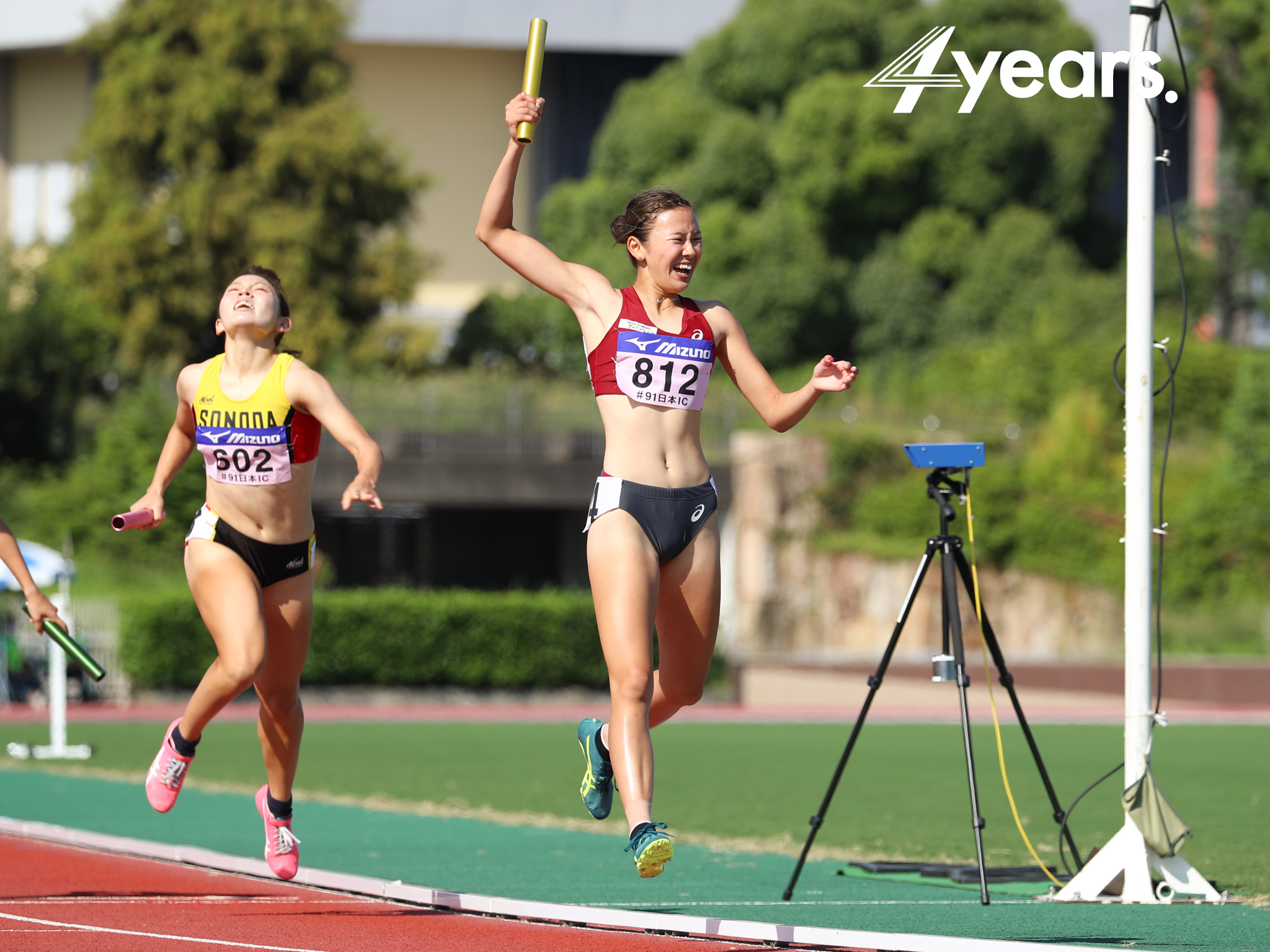 4years. on Twitter: "#91日本IC #日本インカレ 女子4×400mリレー決勝 🥇立命館大学 3分38秒43 松尾季奈(4年) 工藤芽衣(2年) 吉岡里奈(3年) 山本 ...