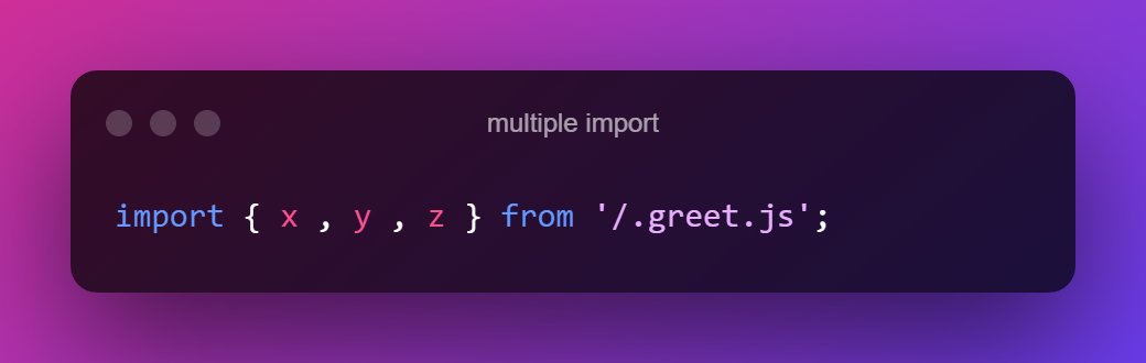 Learn JavaScript Modules (ES-6 feature) - The Complete Guide: Thread 🧵 - المسلسل من codemarch ...