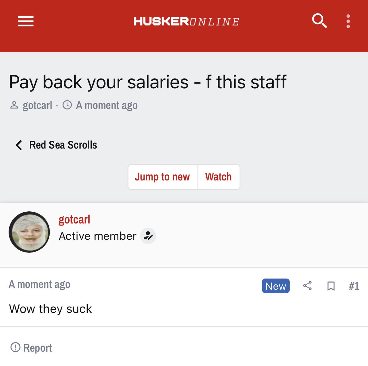 Message Board Geniuses on Twitter: "Pay back your salaries! #FireEverybody"