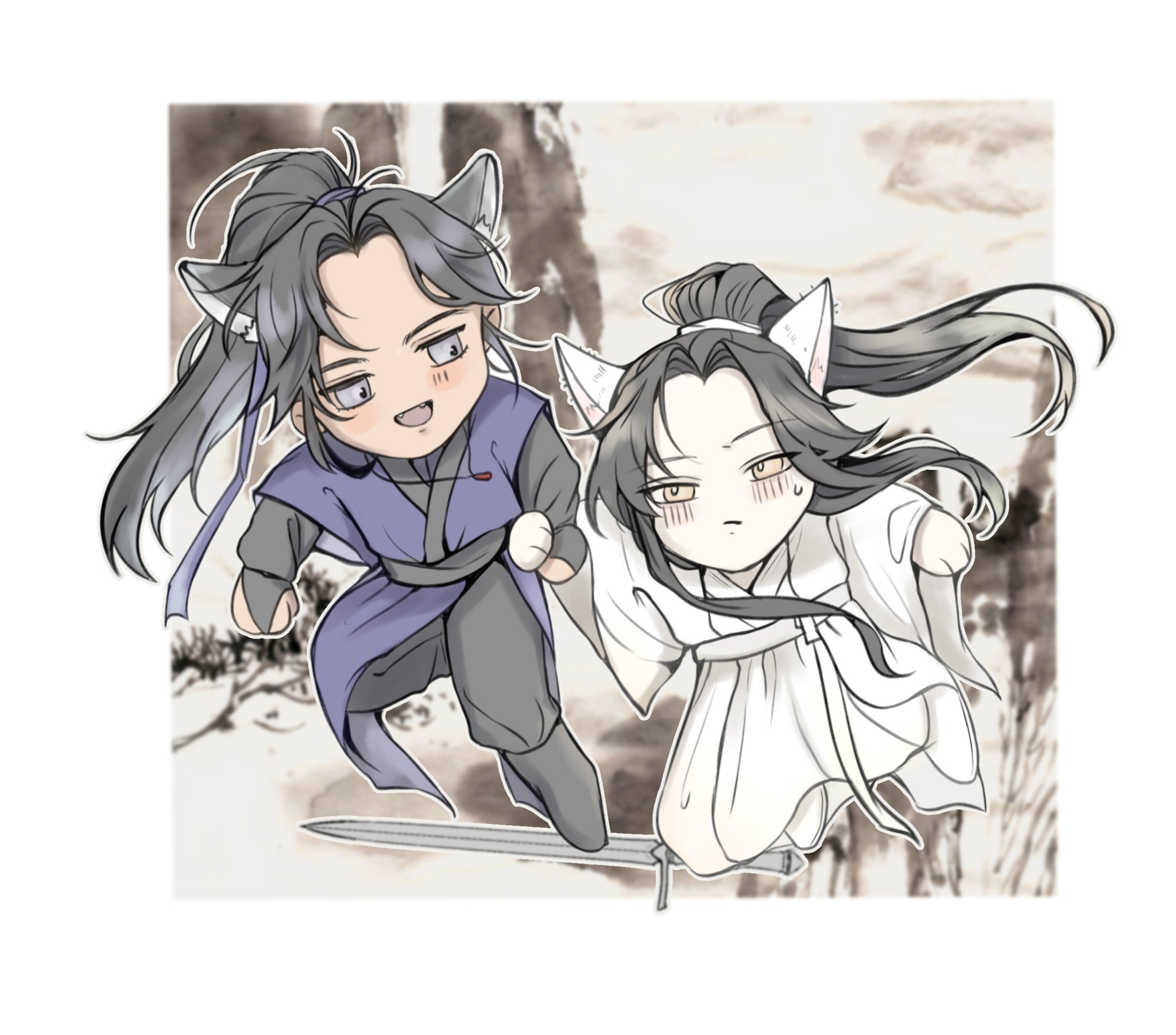 가상 on Twitter: "#二哈和他的白猫师尊 #2ha https://t.co/CHt6v6rtbw" / Twitter