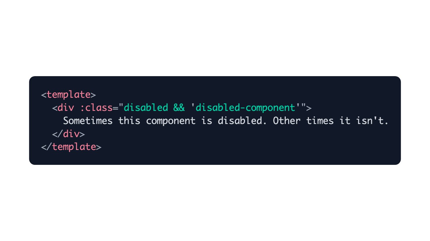 Michael Thiessen On Twitter A Pattern I Use Constantly Is Triggering Classes With `boolean