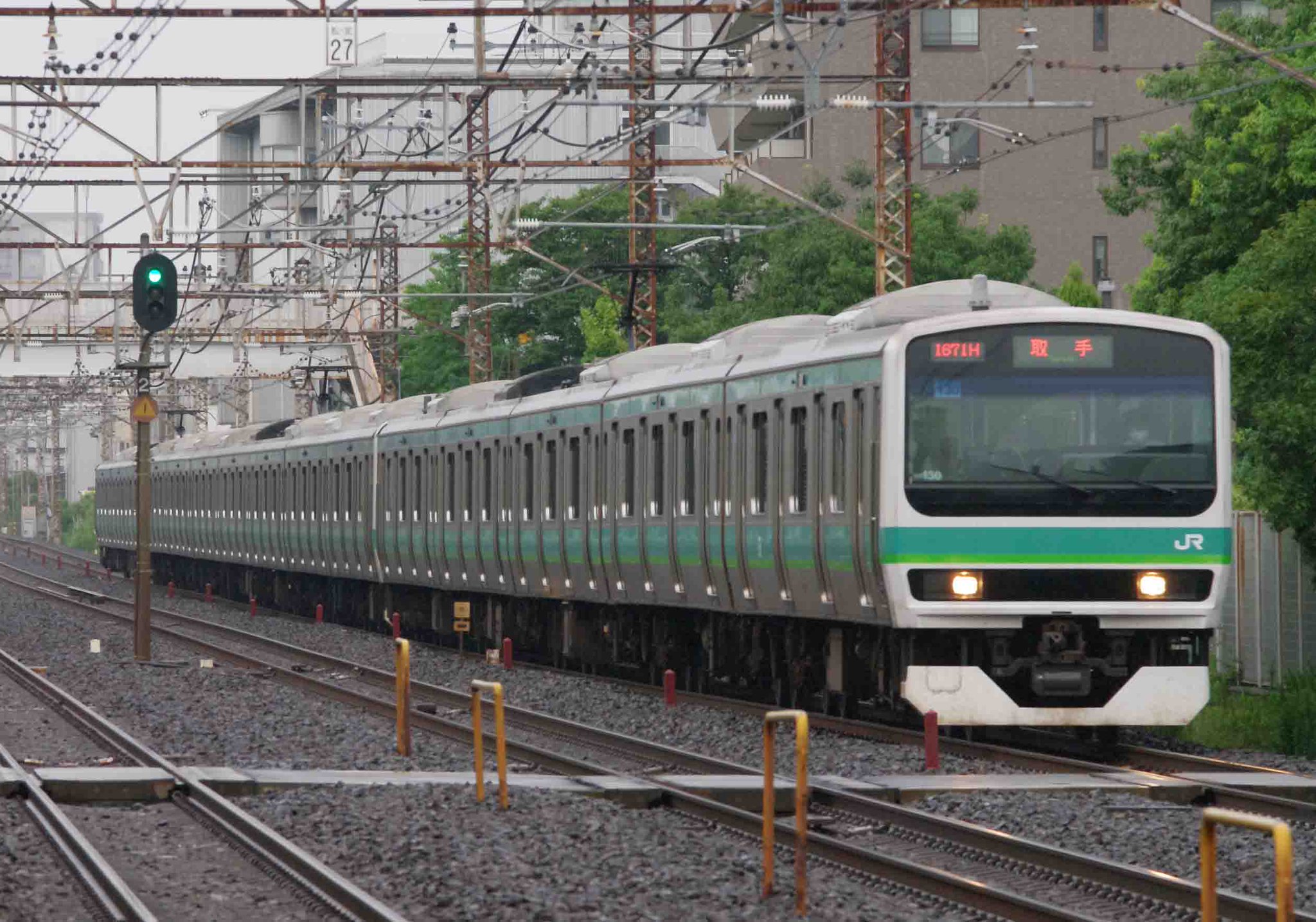 シリウス on Twitter: "9月7日 常磐線 北松戸駅で撮影 E231系0番台 常磐線 快速 取手行き E531系 15連 常磐線 普通 E657系 特急ひたち号 #常磐線 #E531 ...