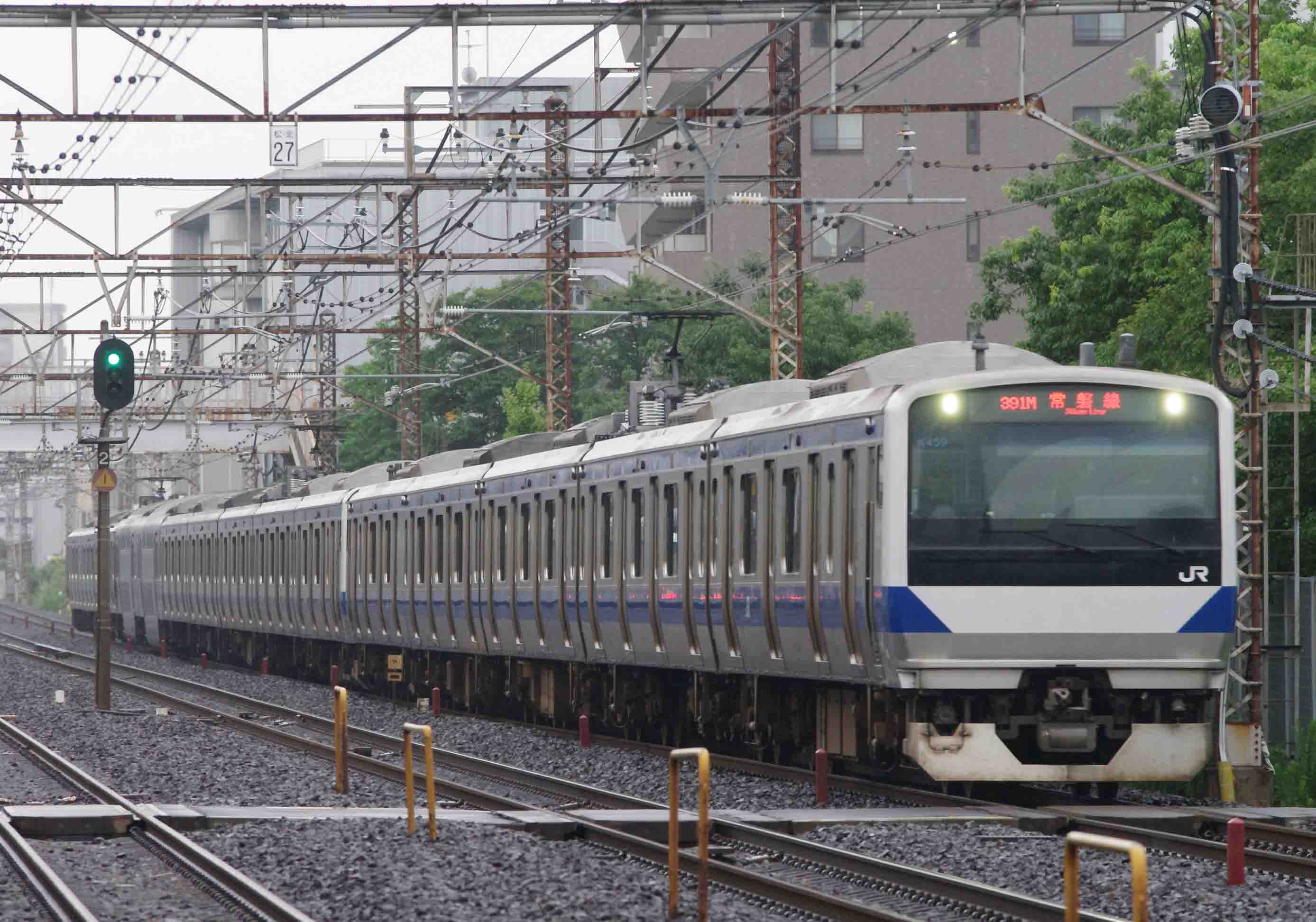 シリウス on Twitter: "9月7日 常磐線 北松戸駅で撮影 E231系0番台 常磐線 快速 取手行き E531系 15連 常磐線 普通 E657系 特急ひたち号 #常磐線 #E531 ...