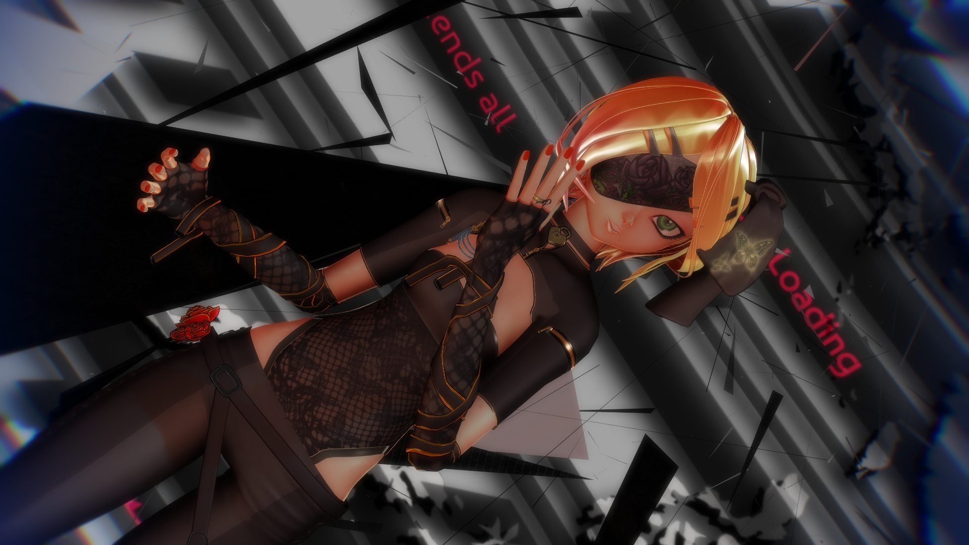 小鉄 on Twitter: "茶虎様, 広告とコメントありがとうございます♪(╹ᆺ╹ ) 【MMD】罪と罰（BEMANI)【STONE式RiN】 https://t.co ...