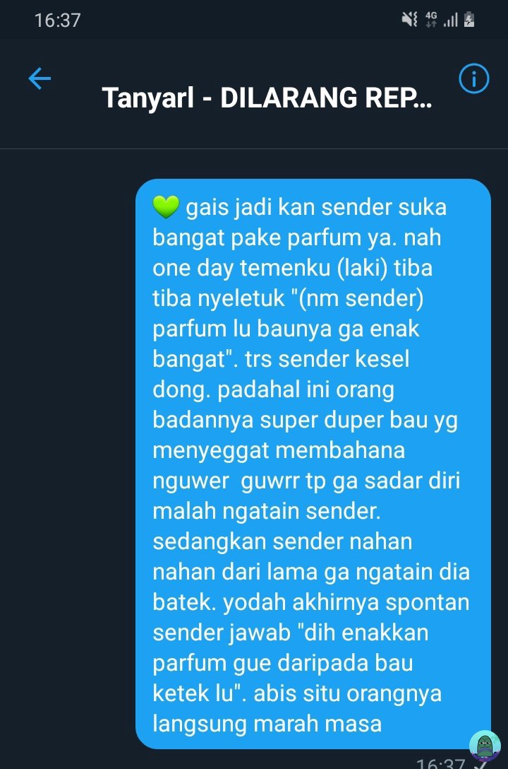 Tanyarl - DILARANG REP LINK AFF‼ on Twitter: "💚 menurut kalian sender salah ga si? btw semenjak ...