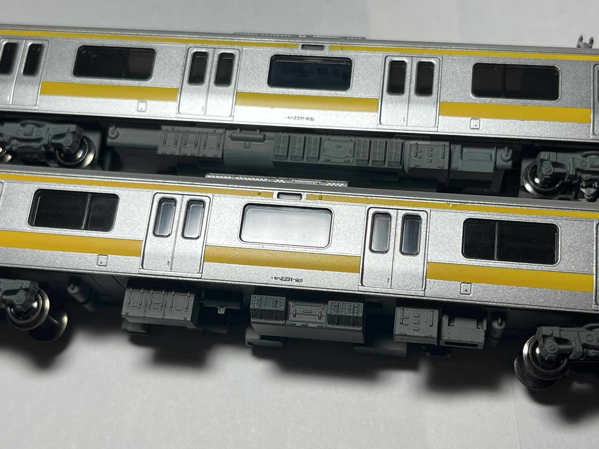 さざろく on Twitter: "E231系ミツB901編成が完成しました 毎度お馴染み小列車工房(＠okome_workshop )のパーツを用いて忠実に再現しました、 試作車特有の細かい ...