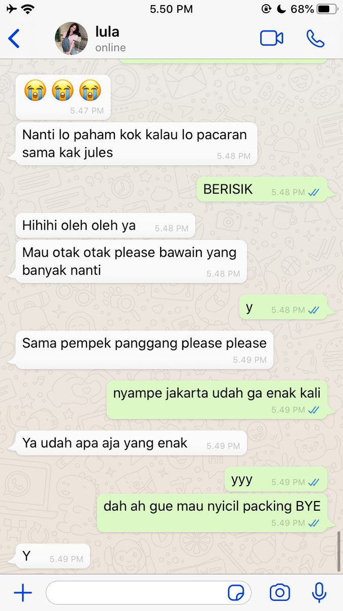 kil on Twitter: "136. Lo gak akan ngerti."