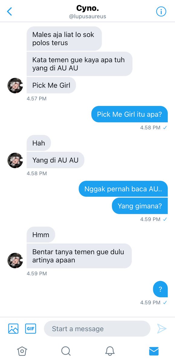 GABUNG KOMUNITAS FANFIC 📌 on Twitter: "au! // bxg cylou cyno x nilou Orang sok asik di ...