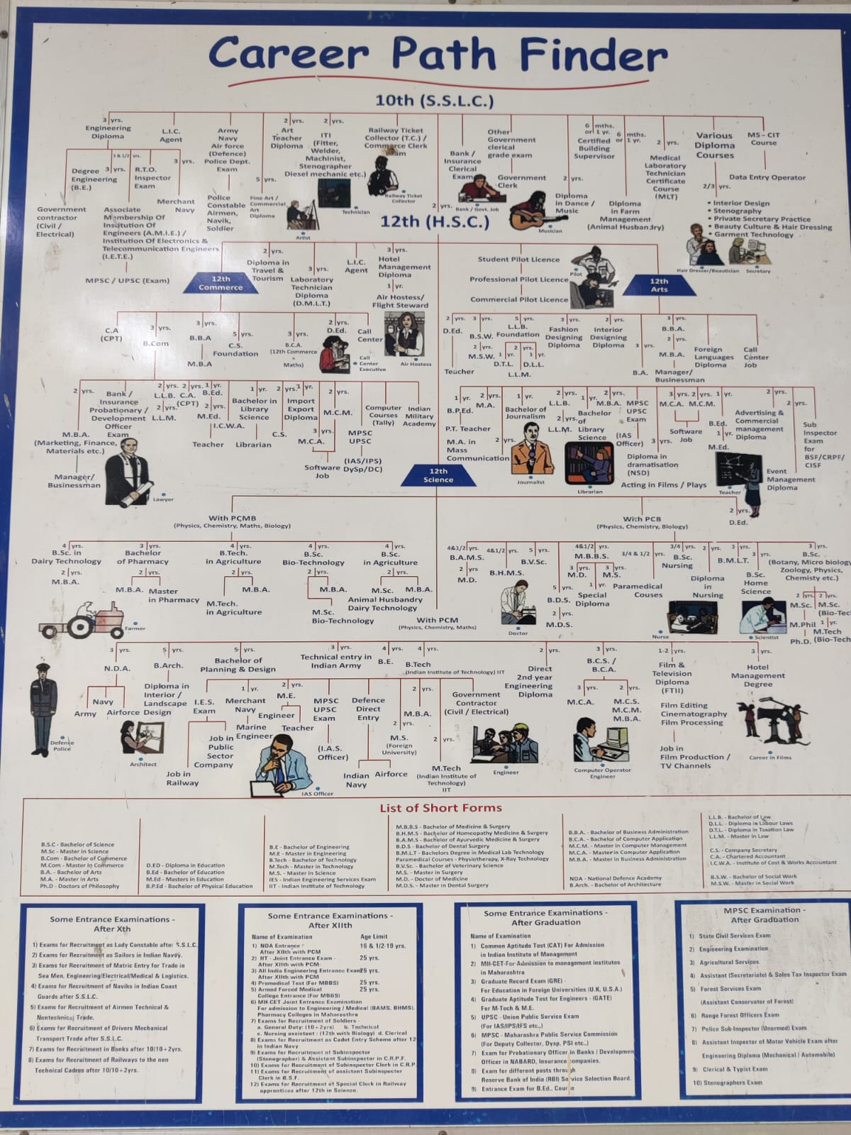 Career Path Finder Chart Complete