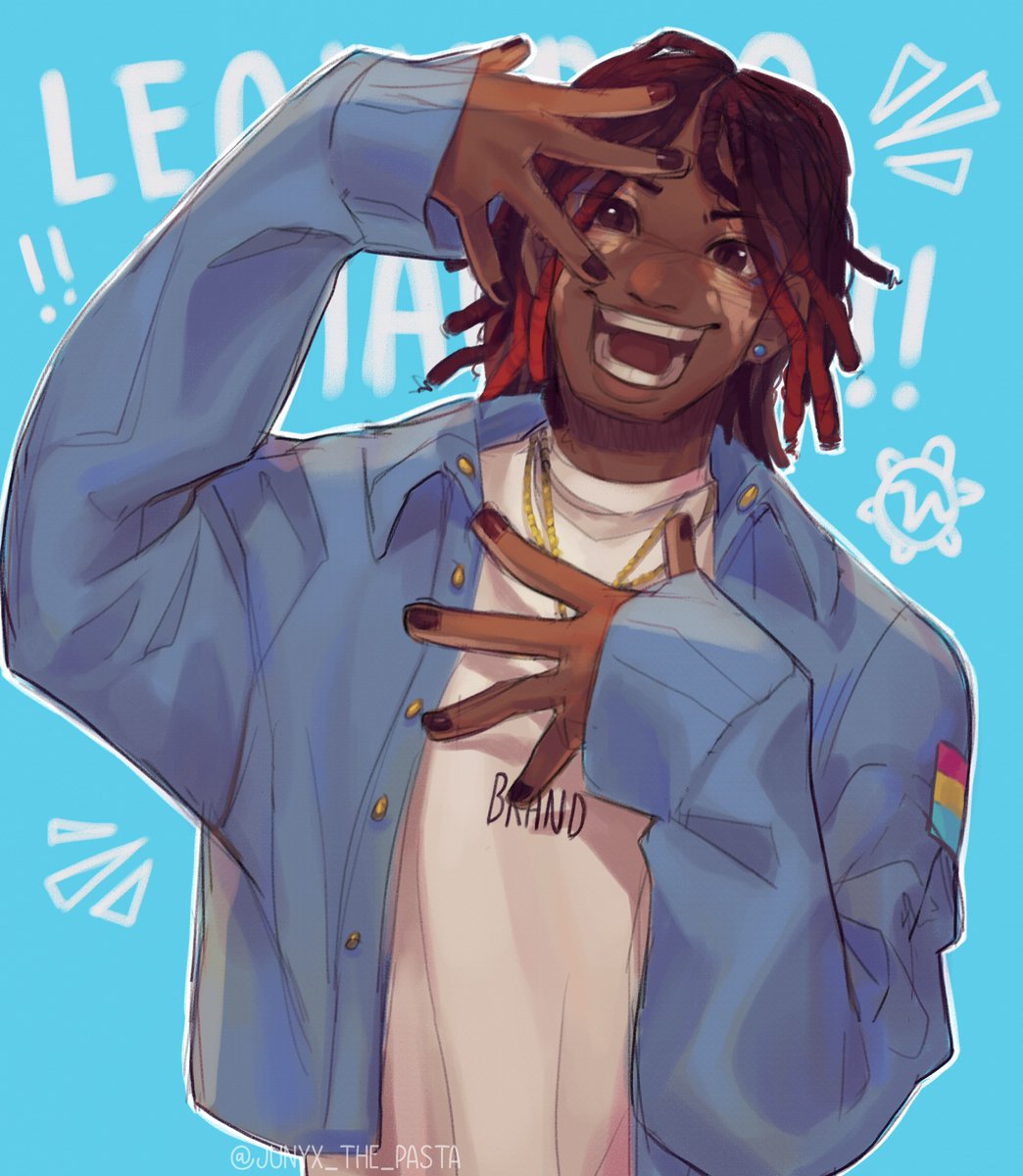 「Human Leo?? #rottmnt #saverottmnt #Unpau」|Frögのイラスト