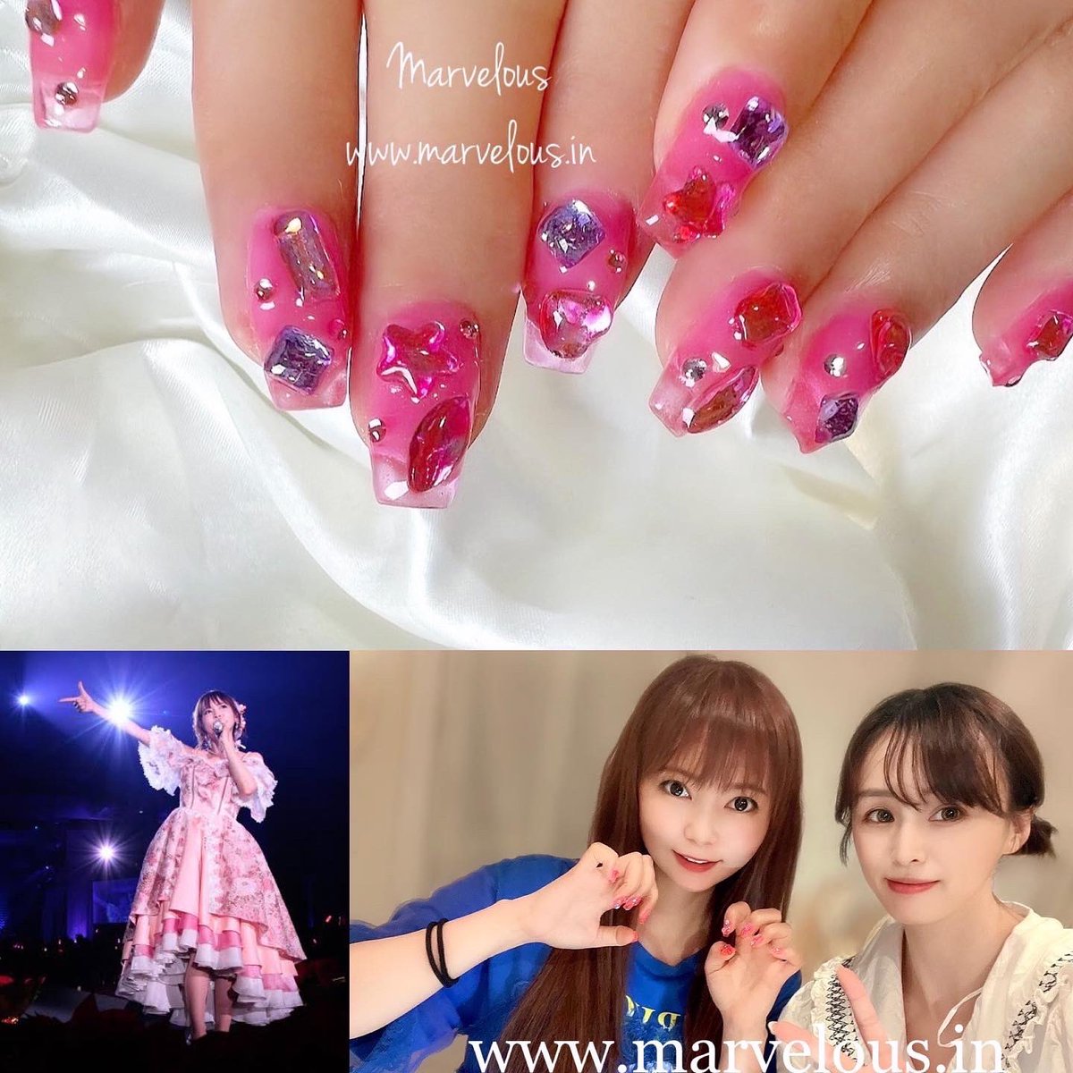 20周年の中川翔子🍒🍉🍫 on Twitter: "RT @Marvelous_Ebisu: しょこたん💕 ライブ衣装に合わせて💅🏻 9/19.18時〜配信 中川翔子デビュー20周年記念 ...