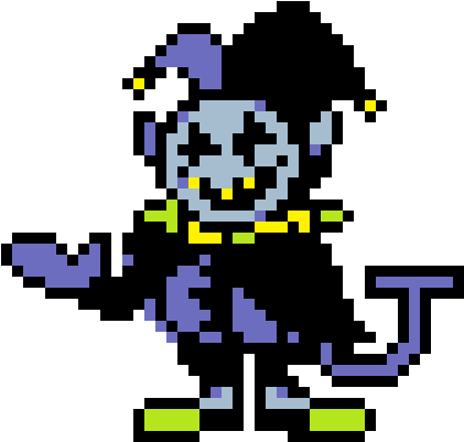 「DEATH BATTLE! Jevil VS Reichtangle 」|Death Battle Bot (Parody)の漫画