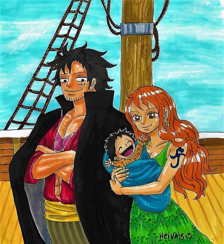 One Piece Luffy And Nami Married
