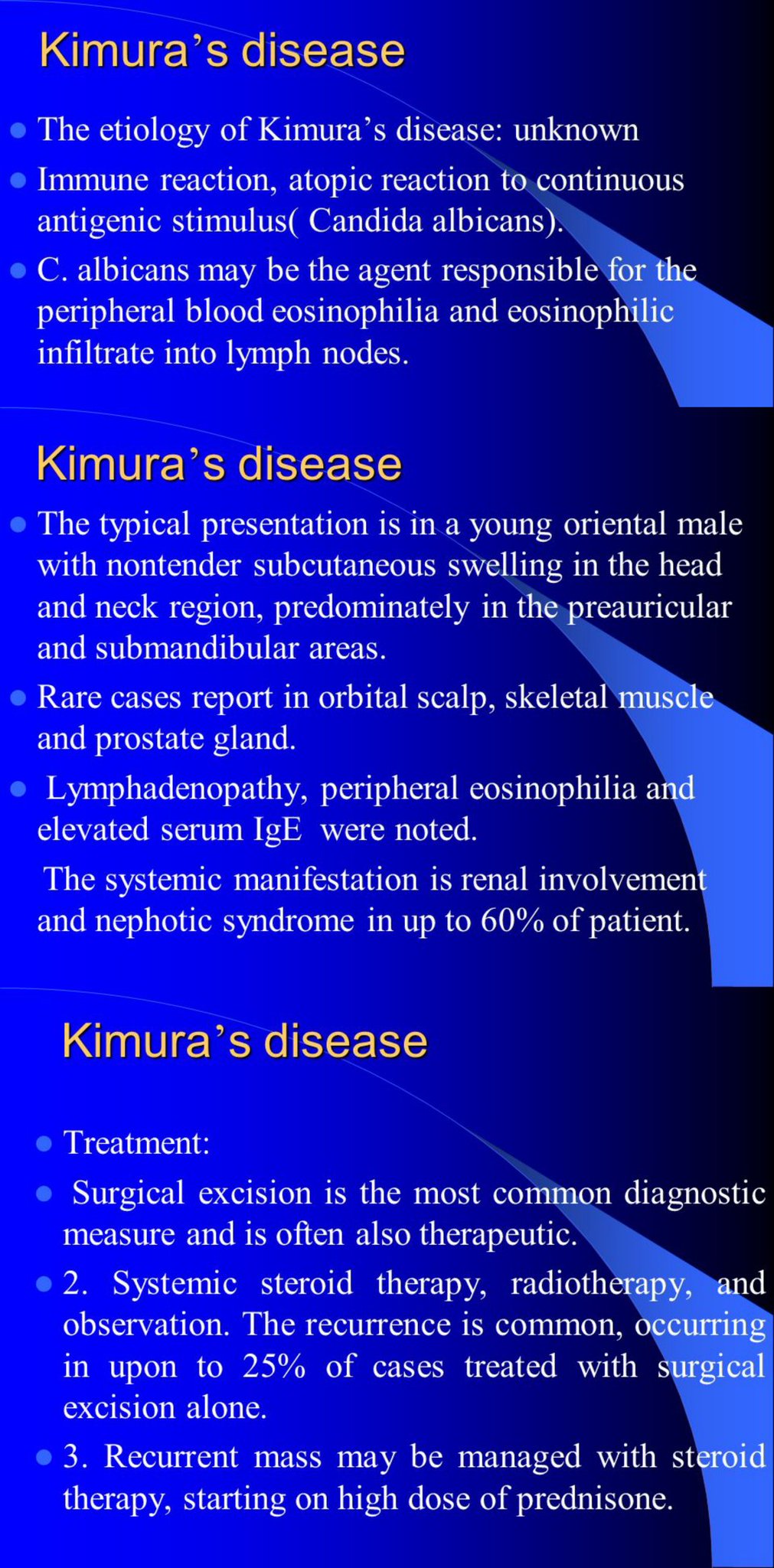 Kimuras Disease