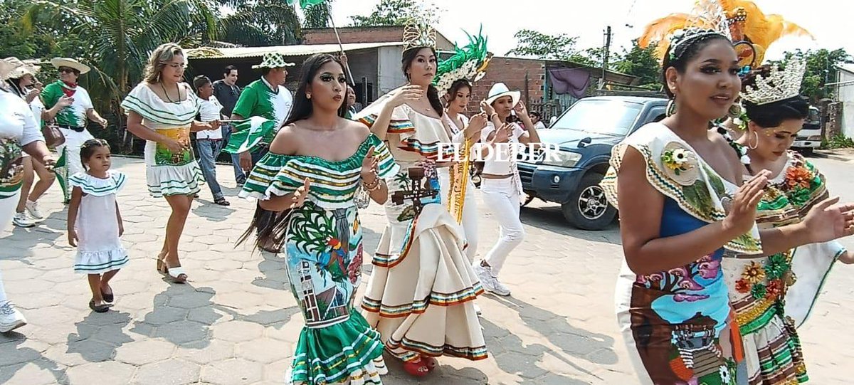 Se inicia la XII versión del Día de la Tradición Cruceña en Yapacaní ...