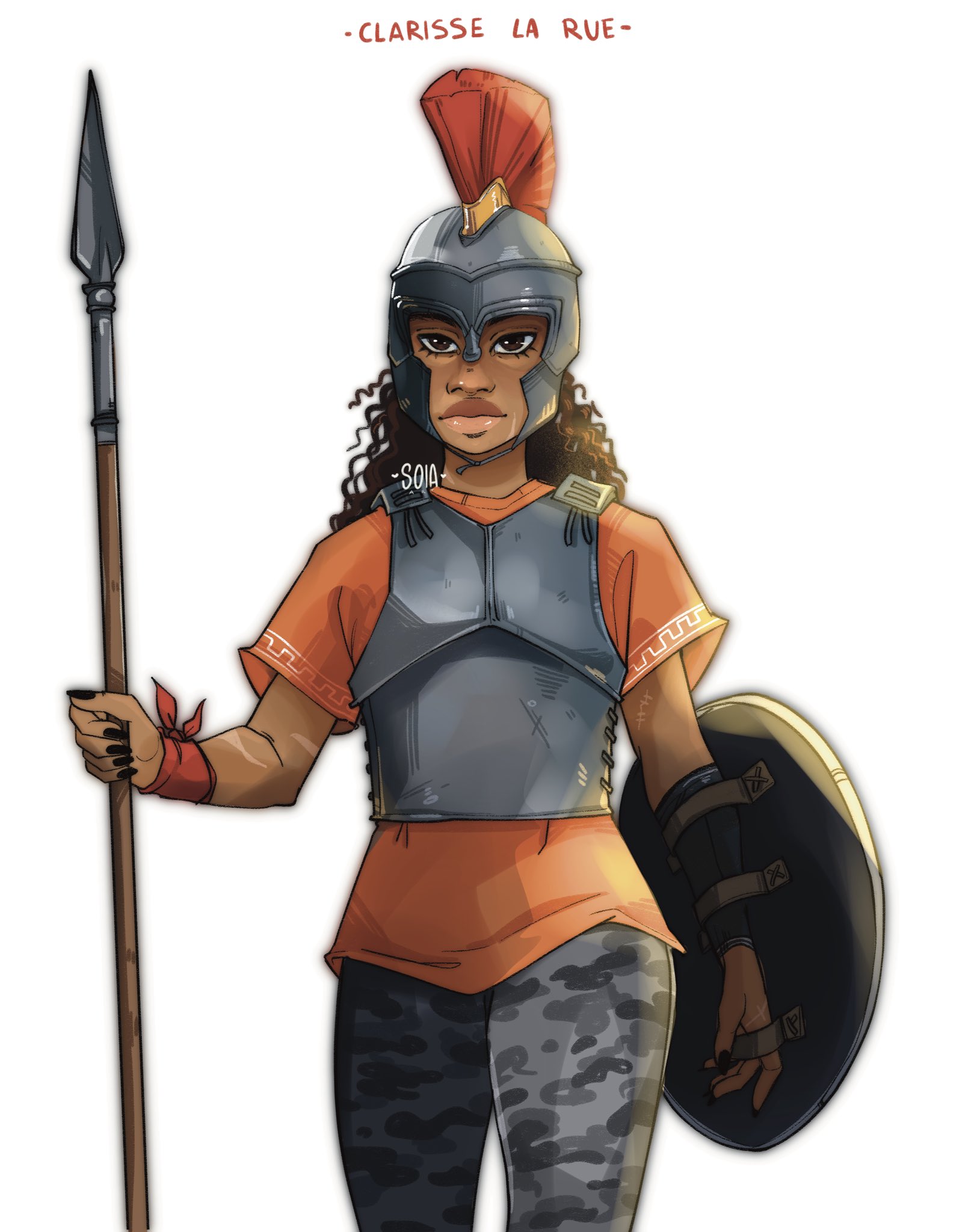 Percy Jackson Clarisse Drawings ArtsicFox On X: "Clarisse Has Been