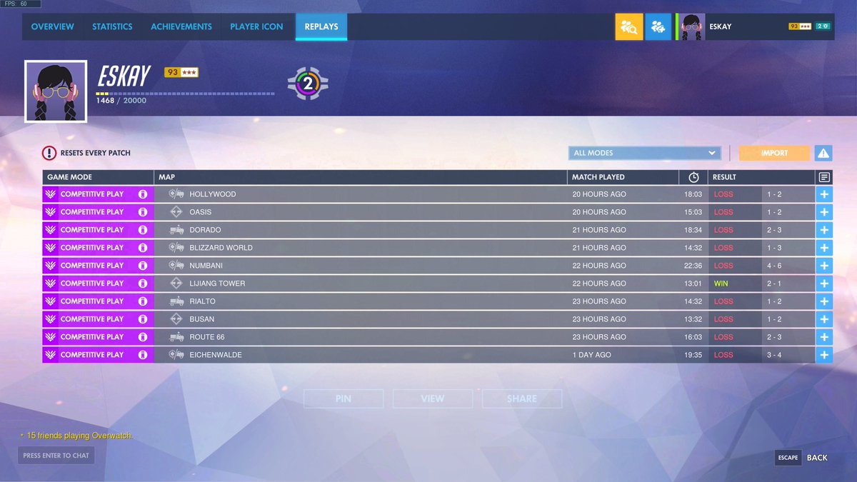 Jay3 on Twitter: "POV: you queue with @EskayOW"