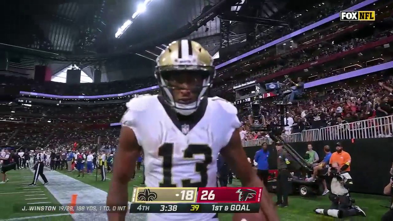 FOX Sports: NFL on Twitter: "MICHAEL THOMAS AGAIN! 2nd touchdown of the day vs ATL. Welcome back ...