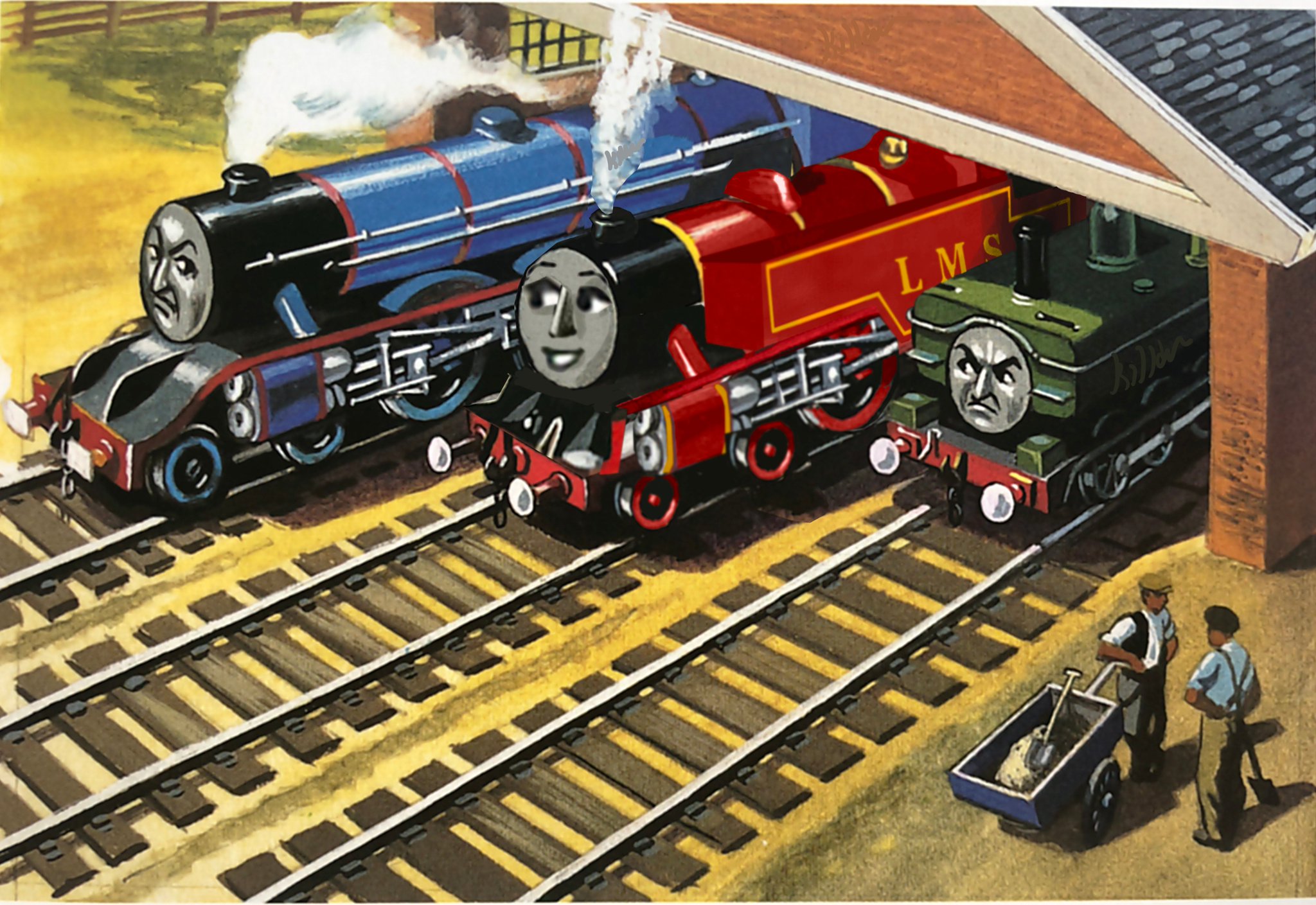 Killdanes Coven On Twitter An LNER LMS And GWR Engine Walks Into killdanes-coven-on-twitter-an-lner-lms-and-gwr-engine-walks-into