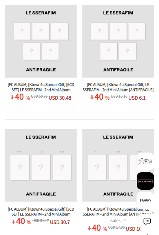 Ktown4u_com on Twitter: "#Ktown4u x LE SSERAFIM FAN UNION 💽LE SSERAFIM - 2nd Mini Album [# ...