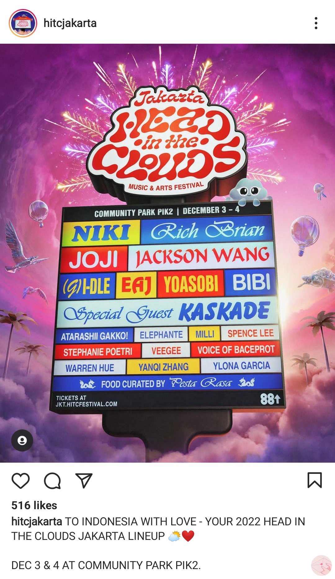 JAPANFESS TERANG on Twitter: "*JPF YOASOBI di HITC woyyy😭😭😭😭😭 https://t.co/SH8oKdDPgv" / Twitter