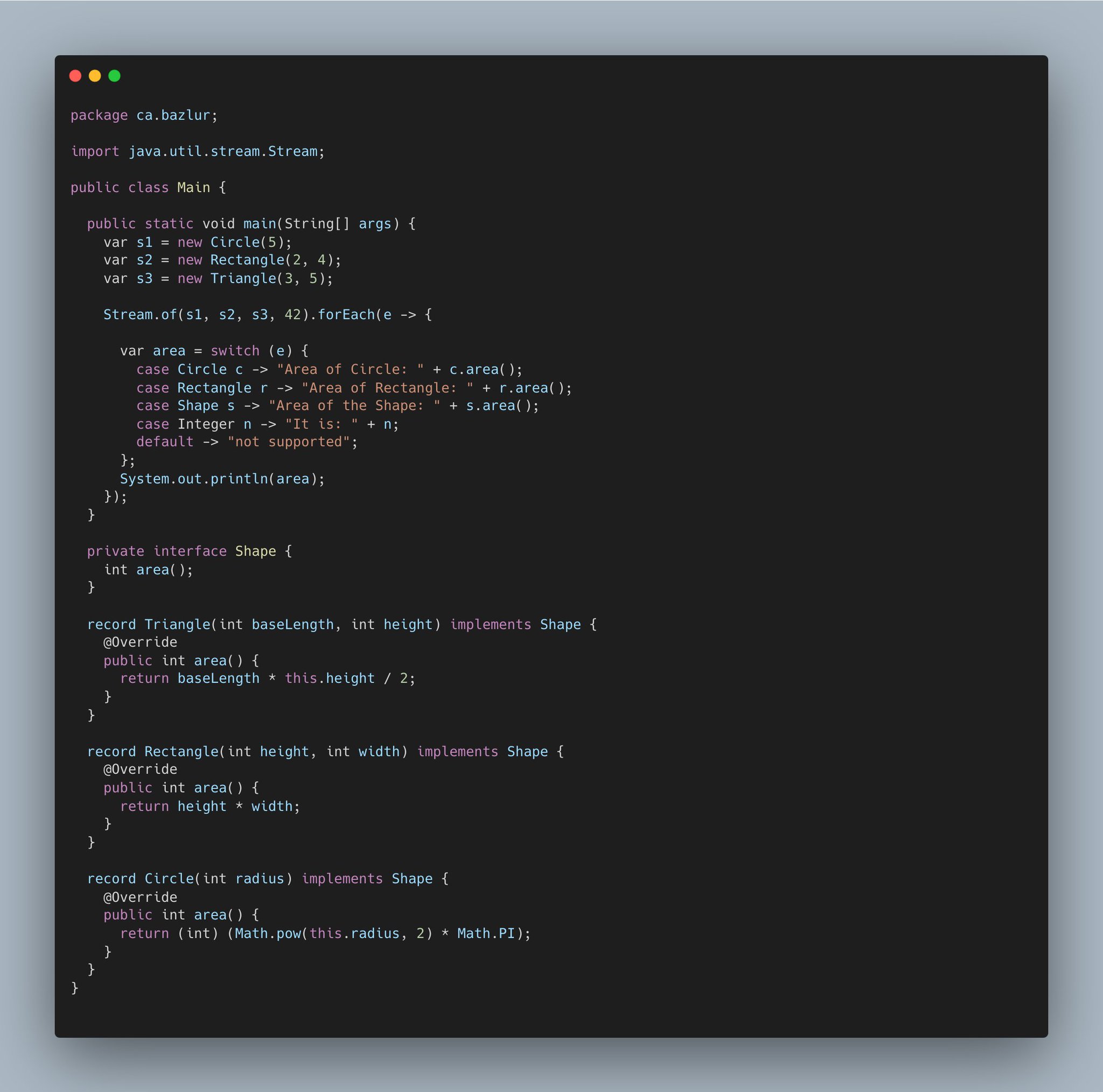 A N M Bazlur Rahman 🇧🇩🇨🇦 on Twitter: "The purpose of Record Patterns is to enrich the language ...