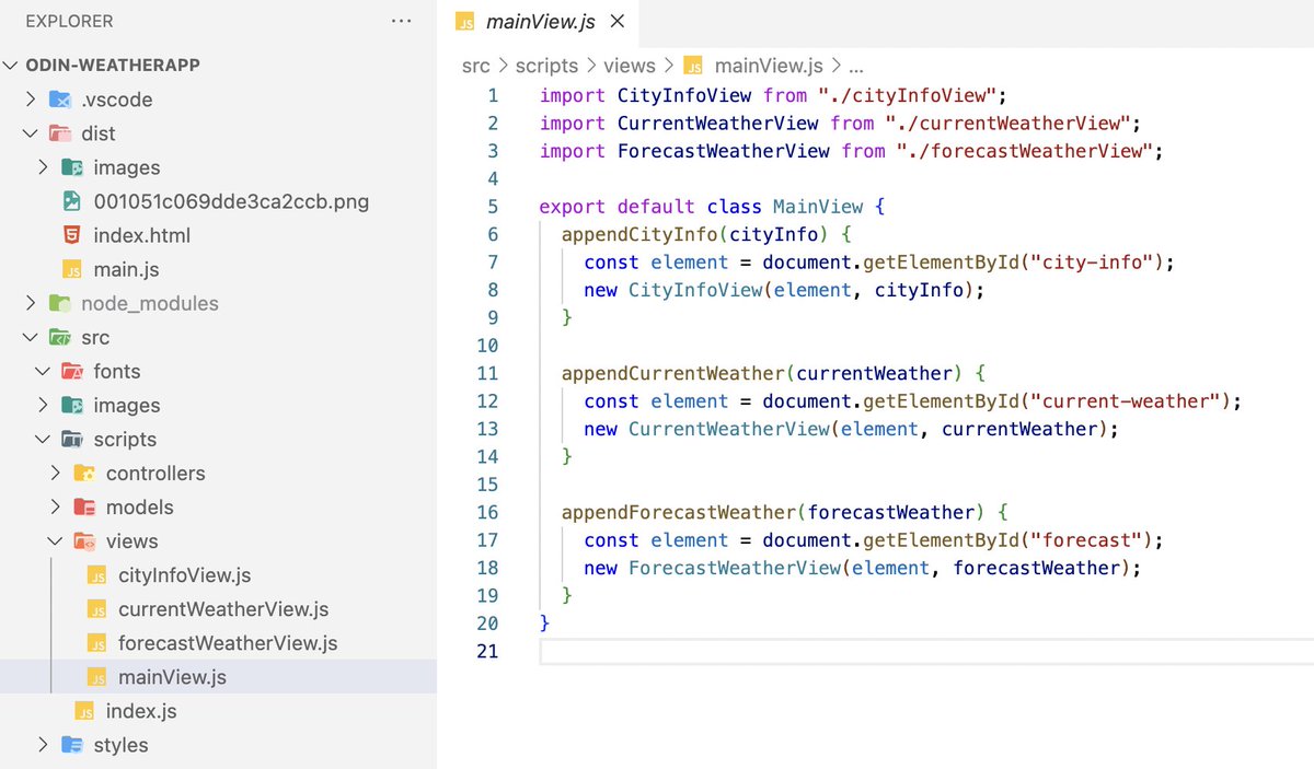 Lua on Twitter: "Day 70 of #100DaysOfCode with #theodinproject Working on my weather app project ...
