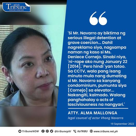 Concept News Central on Twitter: "VHONG NAVARRO'S COUNSEL: 'WALANG PANGHAHALAY O ACTS OF ...