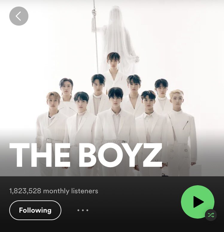 THE BOYZ Charts on Twitter: ".@WE_THE_BOYZ has surpassed 1.8 million monthly listeners on ...