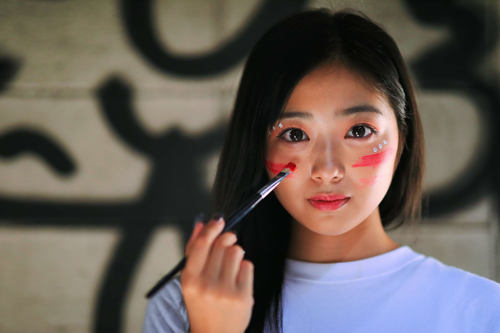 MARU。 on Twitter: "ペイントちう💗 なっちゃん @7_nachan_27 #ポートレート #写真好きな人と繋がりたい #ポートレート好きな人と繋がりたい おはようございます ...