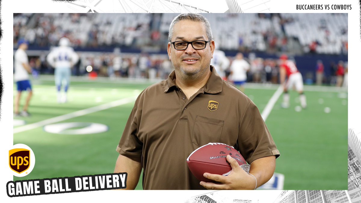 Thank you to our @UPS Game Ball Delivery Driver David Herrera for not ...
