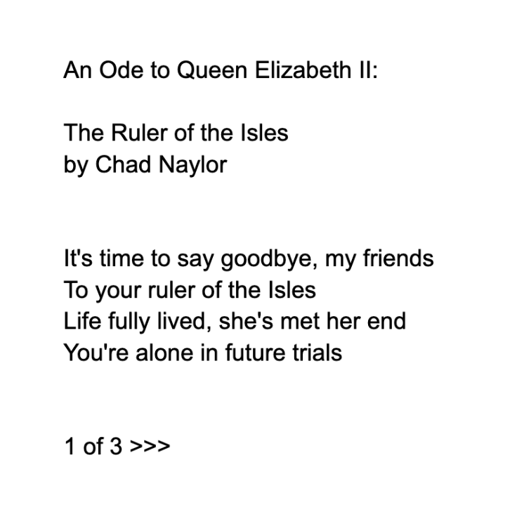 Ode Poems About Life