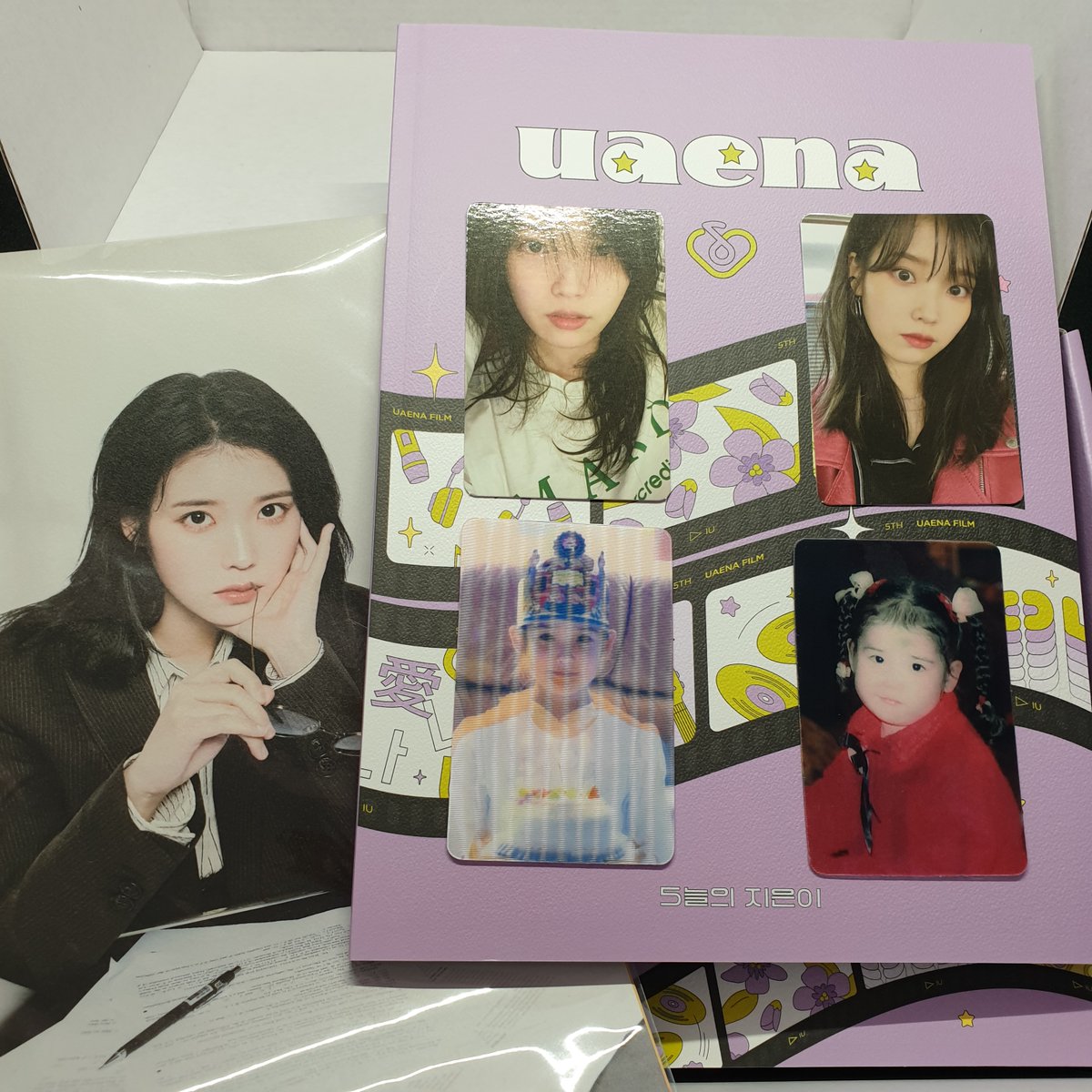 I just received my uaena 5th official fanclub kit. 😍 IUmushimushi ...